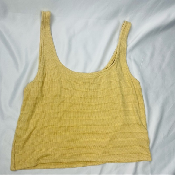 American Eagle Outfitters | Tops | Flowy Lightwashed Yellow Tank | Poshmark